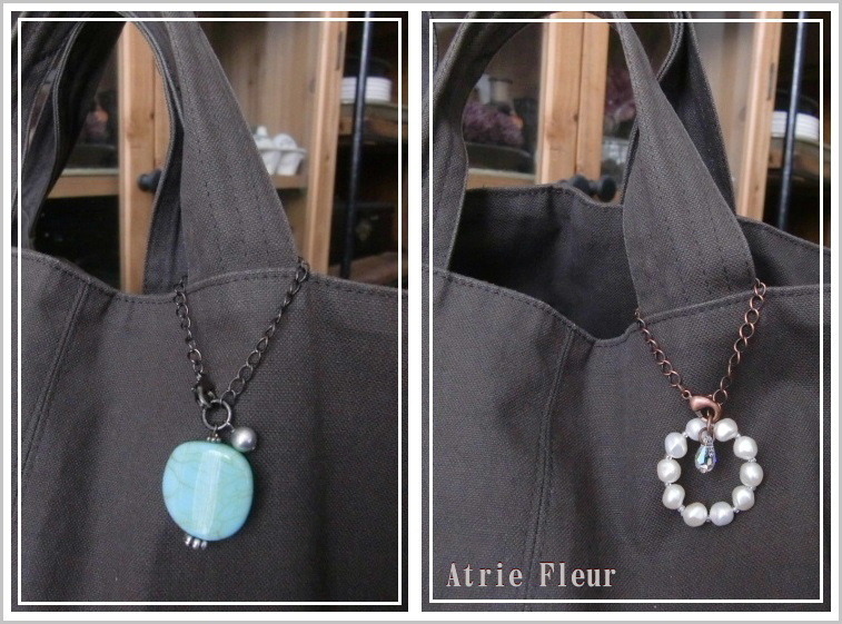 ビーズのバッグチャーム（袋物屋さん用）: ～ ゆかこのハンドメイド＊ライフ